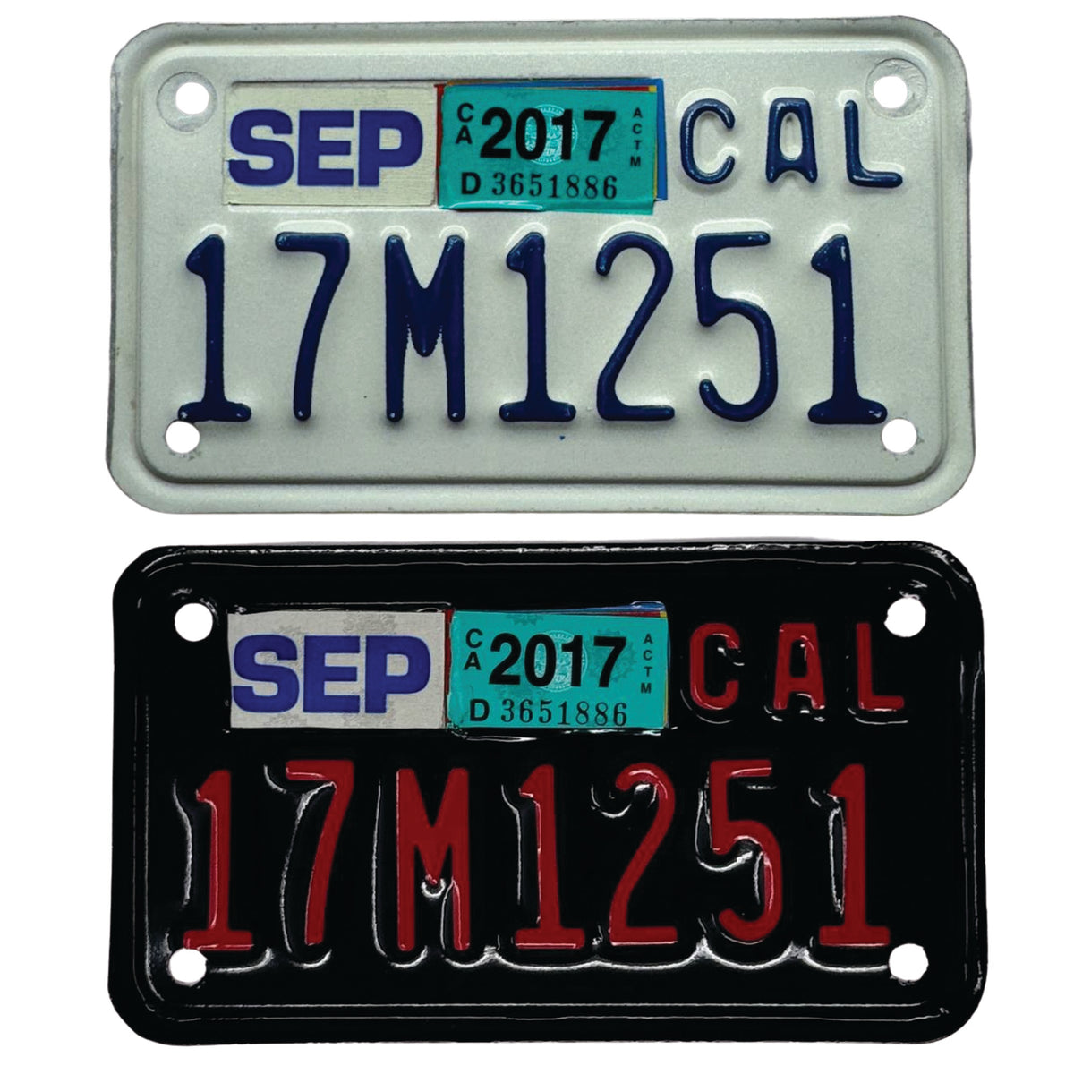 California CA Motorcycle License Plate Wrap – Cloak Motorsports
