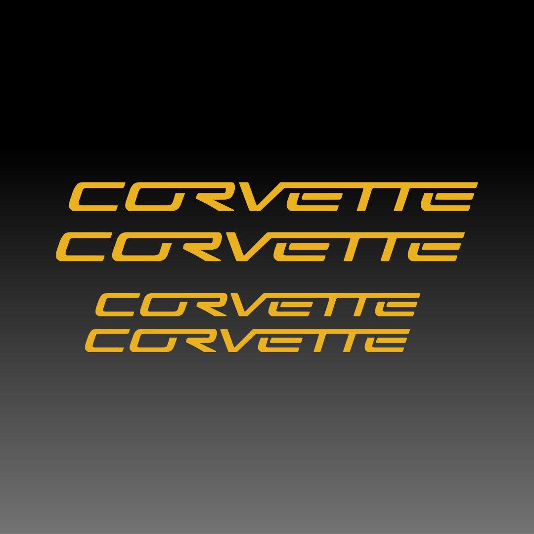 Corvette Brake Caliper Decal Stickers – Cloak Motorsports