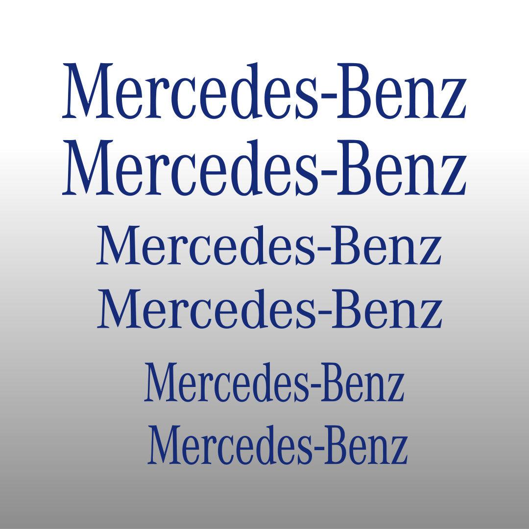 Mercedes Benz Brake Caliper Decal Stickers – Cloak Motorsports