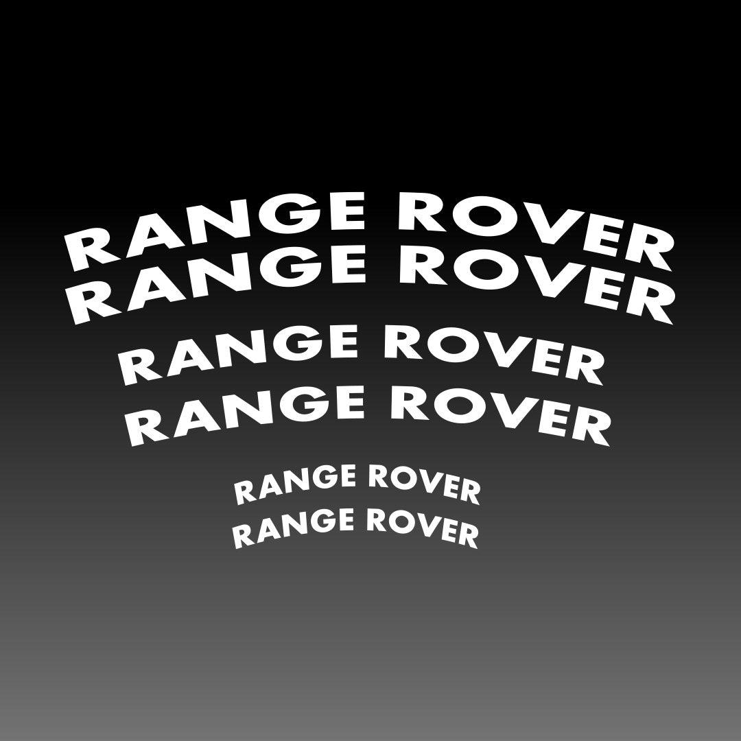 range rover logo vector