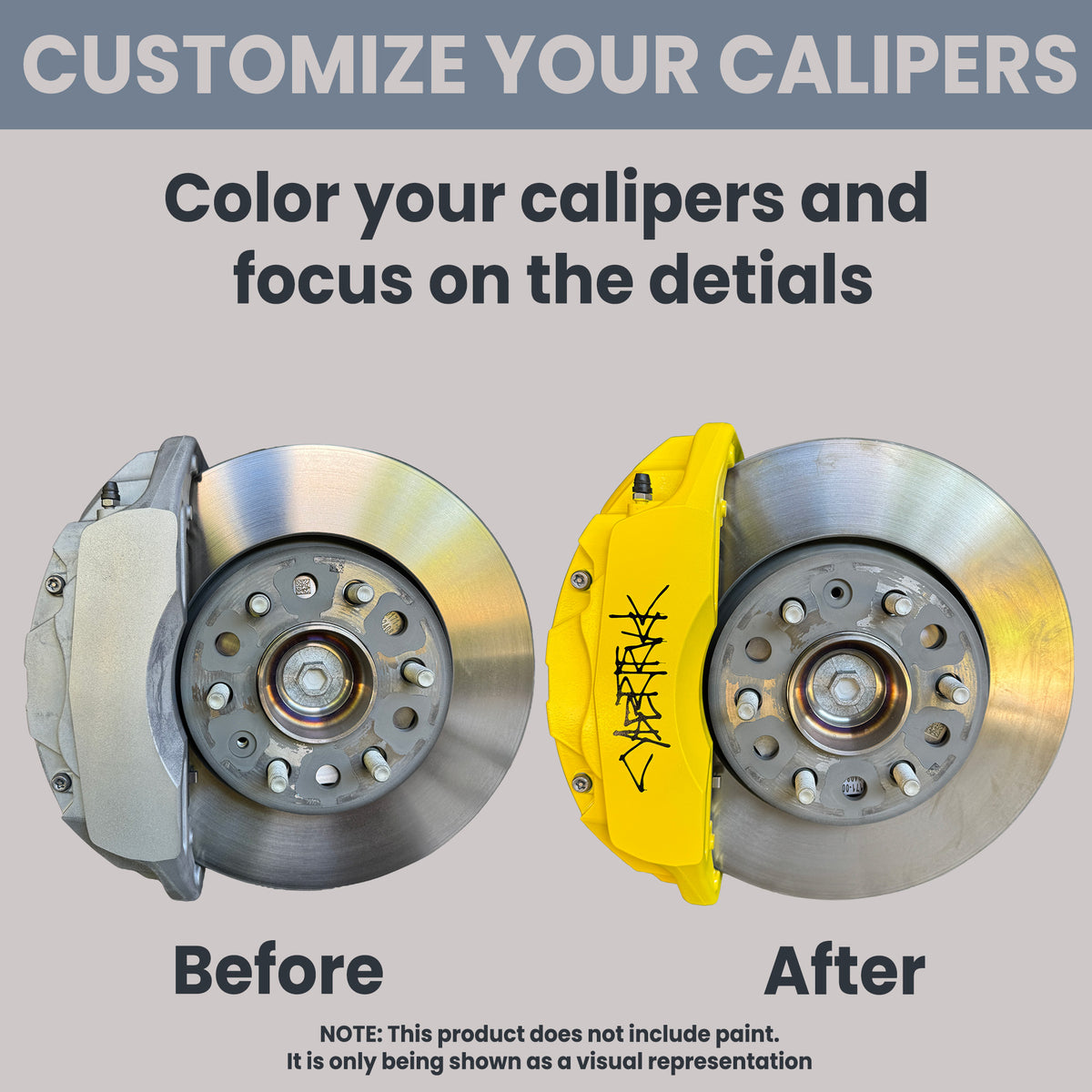 Tesla Cybertruck Graffiti Caliper Decal Stickers – Cloak Motorsports